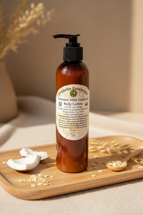 Coconut Milk Oatmeal Lotion – Orensha Essentials